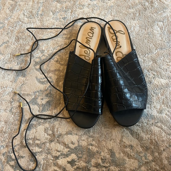 Sam Edelman | Shoes | Sam Edelman Laceup Slide | Poshmark
